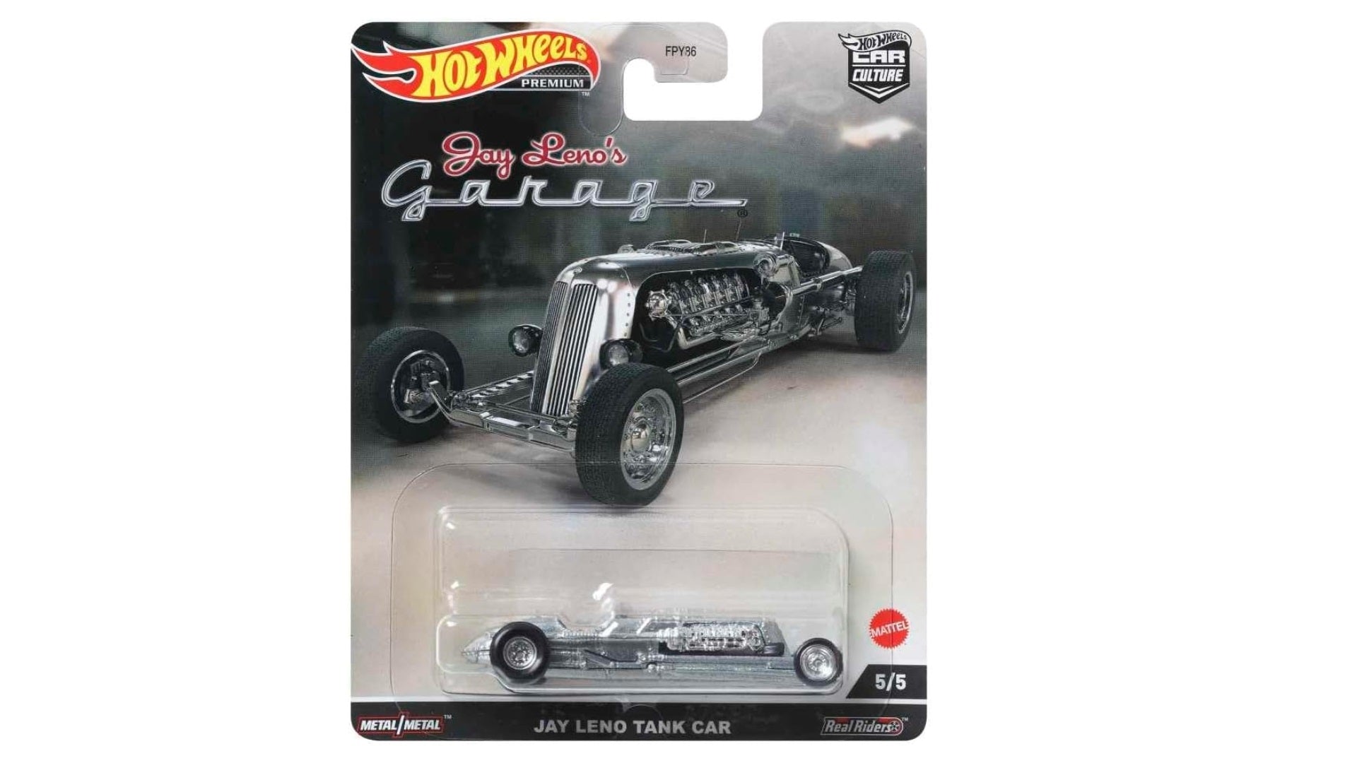 Hot Wheels Premium, Jay Leno Tank Car – Chido Toys