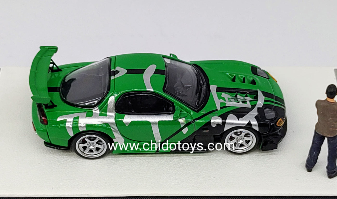 Auto a escala marca GDO HUNTER, Modelo Mazda RX7 BUSHIDO – Chido Toys
