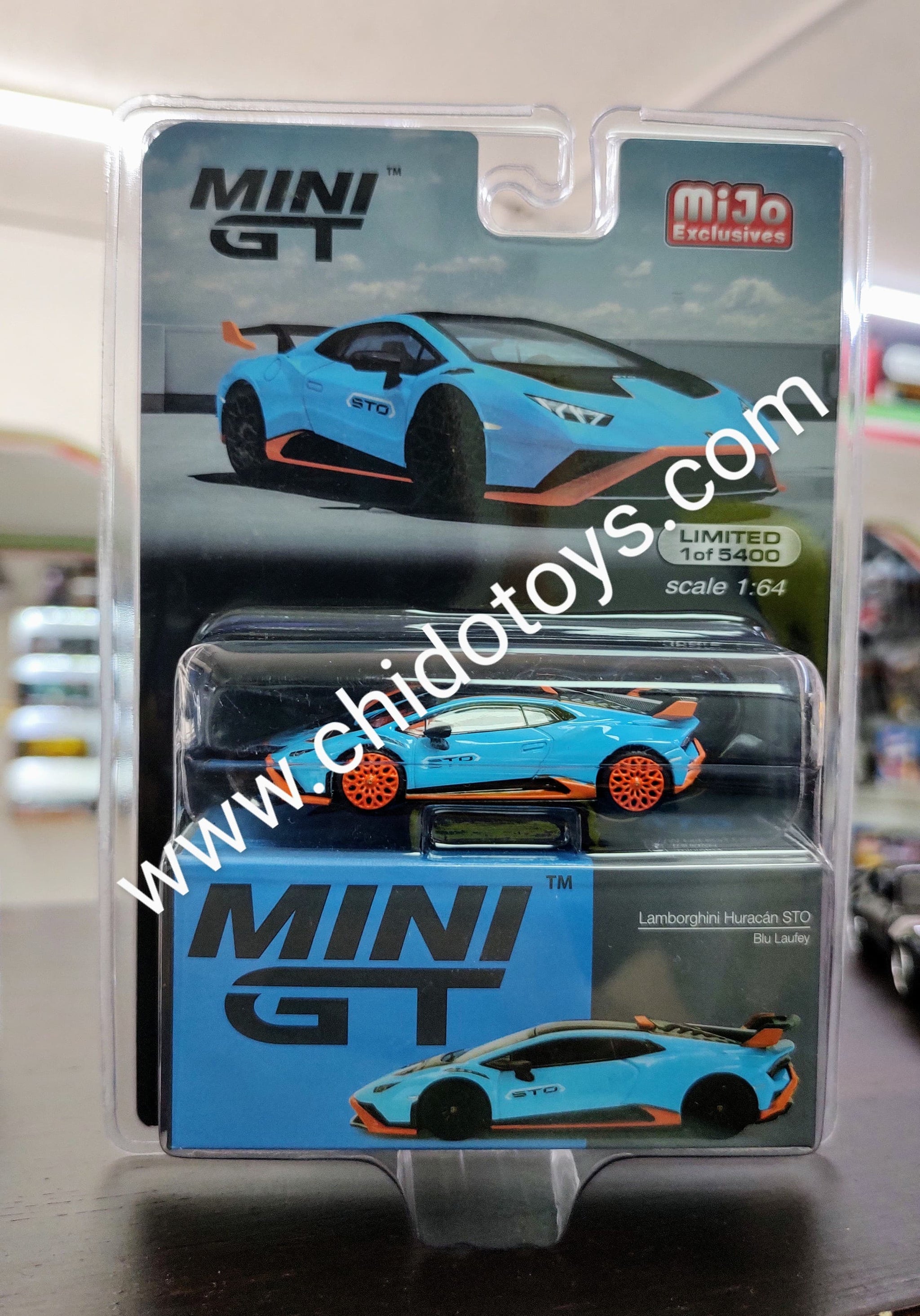 CHASE Lamborghini Huracan STO, Blu Laufey – Chido Toys