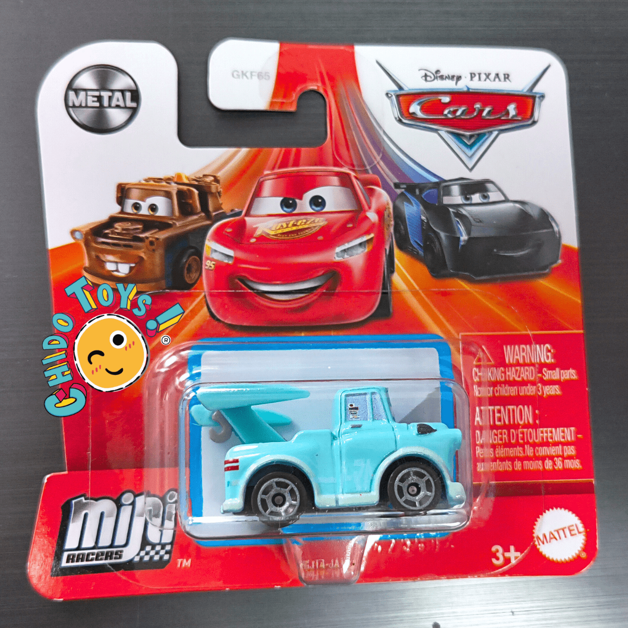 Disney Pixar Cars Mini Racers Mater Azul 2021 – Versión Metal – Mattel ...