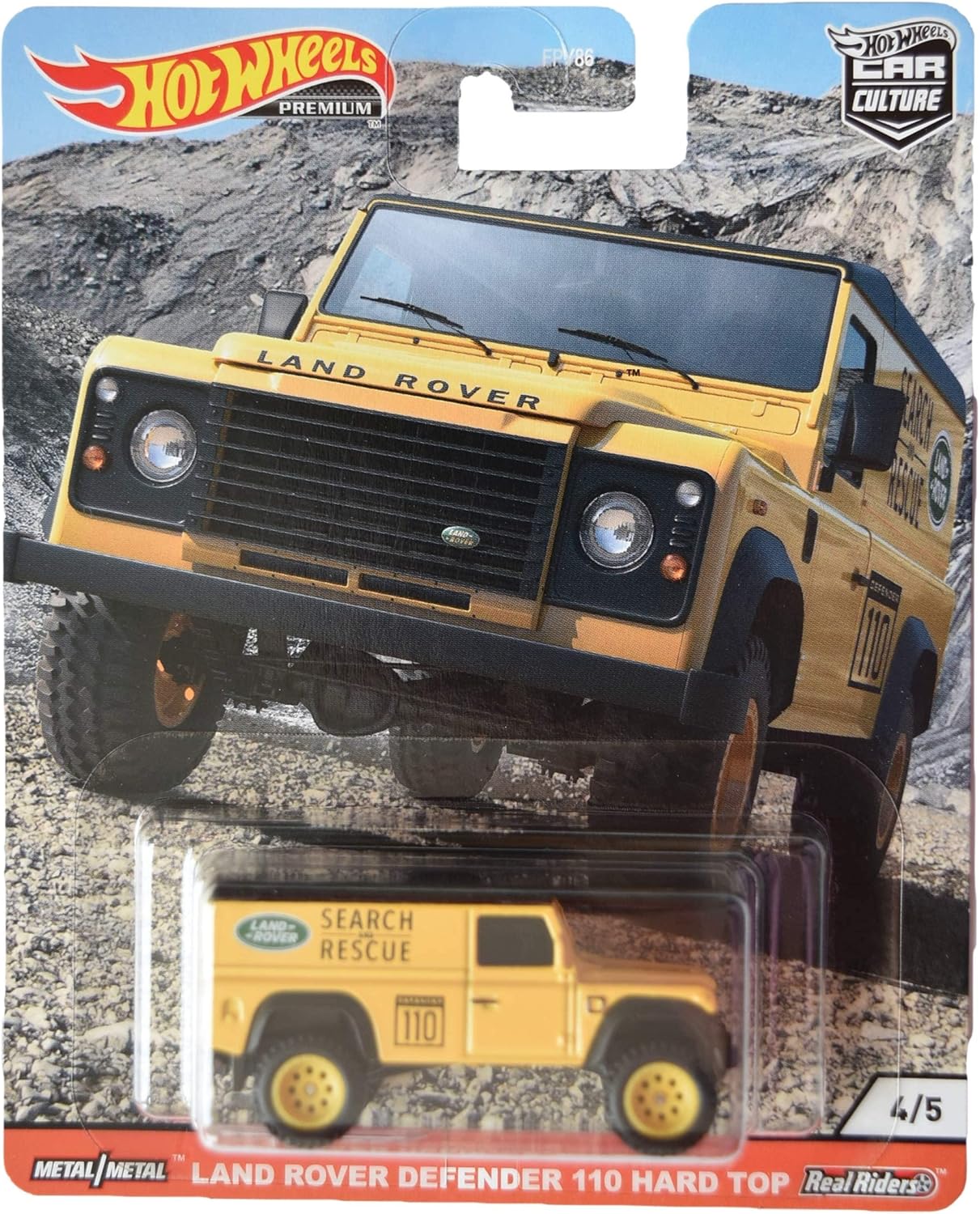 Hot Wheels Premium Land Rover Defender 110 Hard TOP – Chido Toys